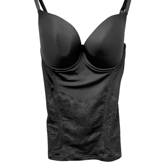 Maidenform | Intimates & Sleepwear | Maidenform Flexees Black Long Line ...